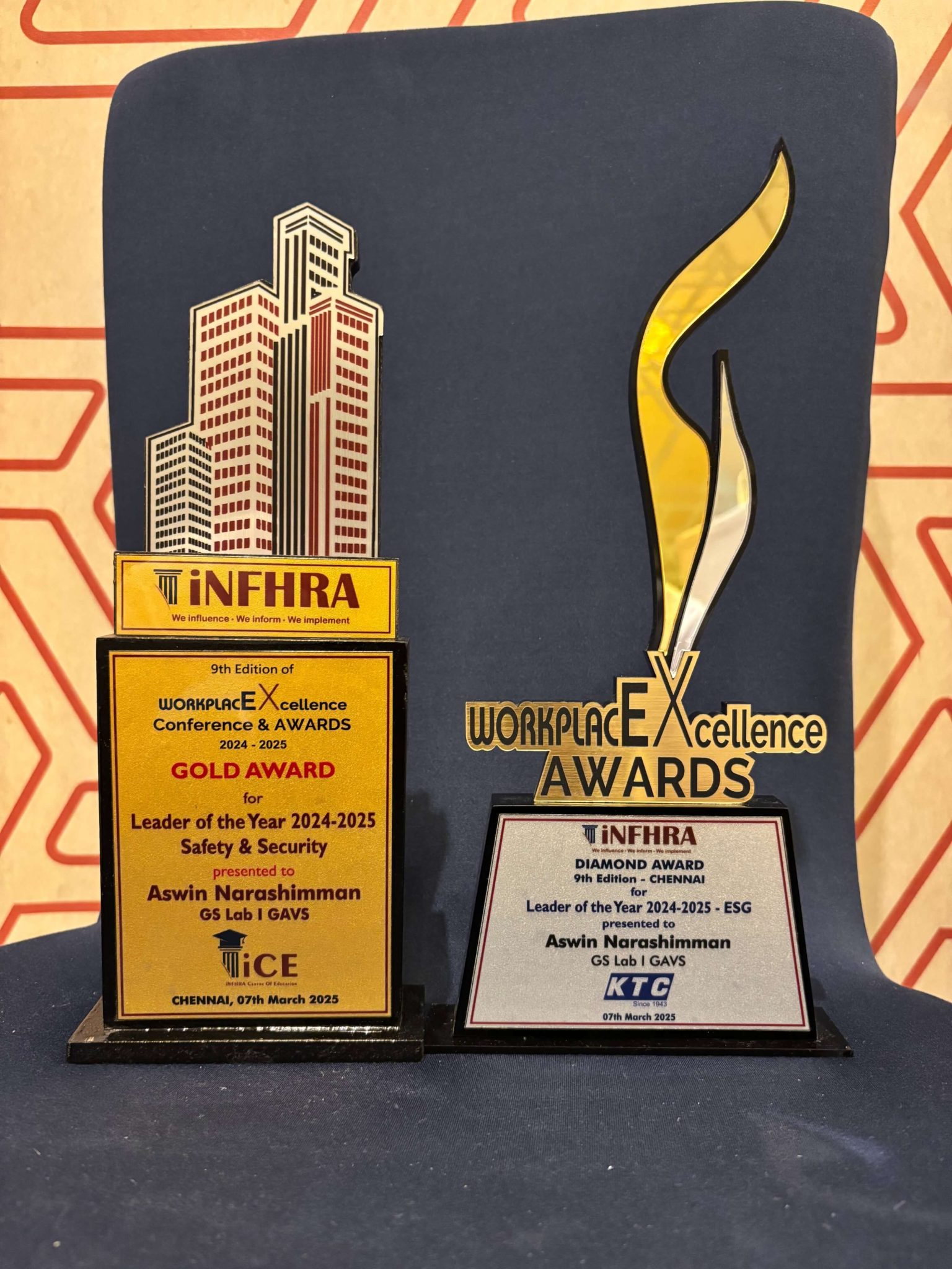 GS Lab | GAVS Wins iNFHRA Workplace Excellence Awards FY'25 | Neurealm